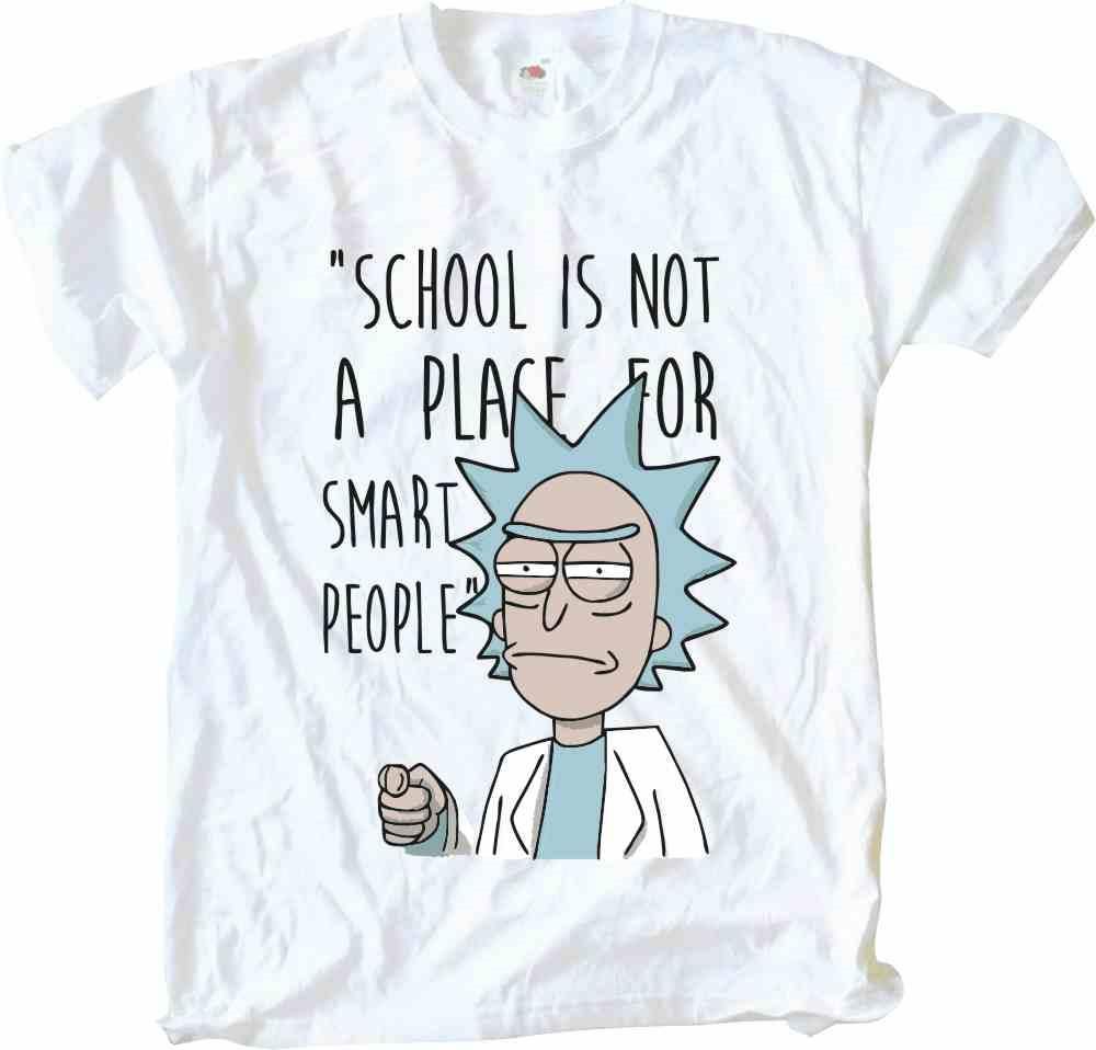 Rick i Morty school Koszulka - Ceny i opinie - Ceneo.pl
