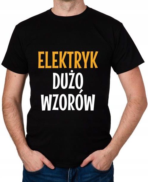 Koszulka prezent Dla Elektryka Elektryk Pomysł - Ceny i opinie - Ceneo.pl