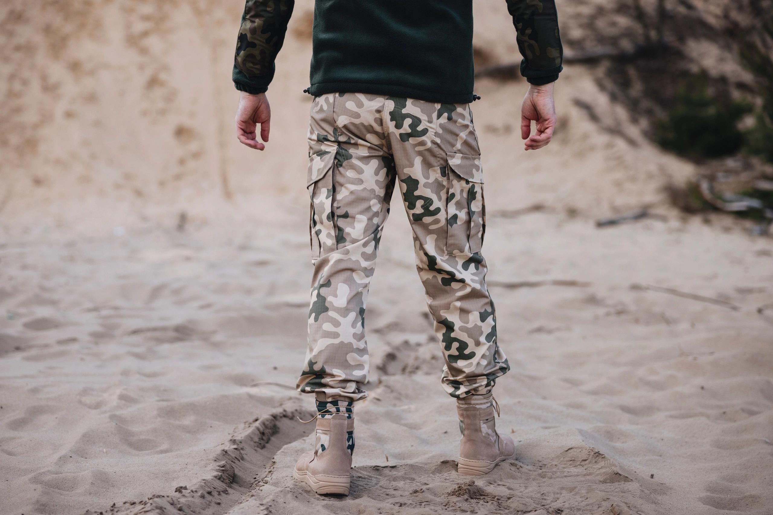 Spodnie wojskowe Pustynna Burza Rip-Stop r. XL - Ceny i opinie - Ceneo.pl