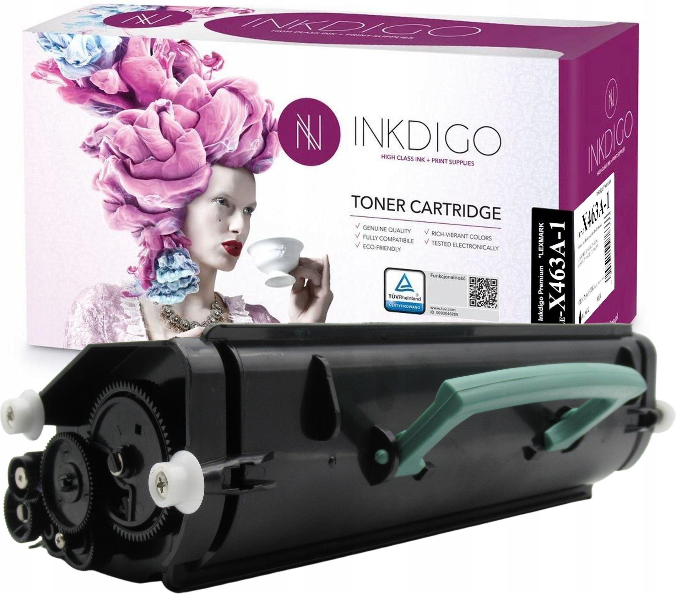 INKDIGO TONER X463H DO DRUKARKI LEXMARK X464 X466 X466DTE ...