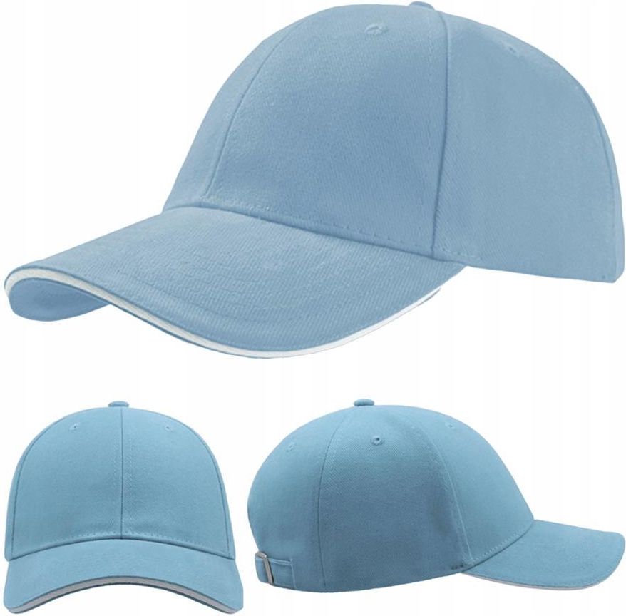 Czapka z daszkiem bejsbolówka niebieska - Ceny i opinie - Ceneo.pl