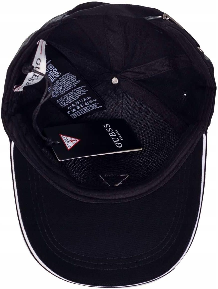 Guess Czapka Z Daszkiem Triangle Logo Cap Black - Ceny i opinie - Ceneo.pl