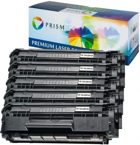 5x Toner Prism HT-12AN do drukarki HP (zamiennik 12A Q2612A) – czarny ...
