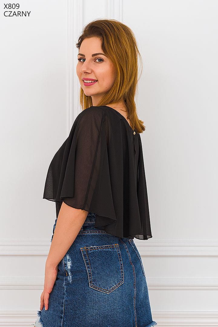 Zwiewna Szyfonowa Bluzka Nietoperz Kolory L X809 - Ceny i opinie - Ceneo.pl