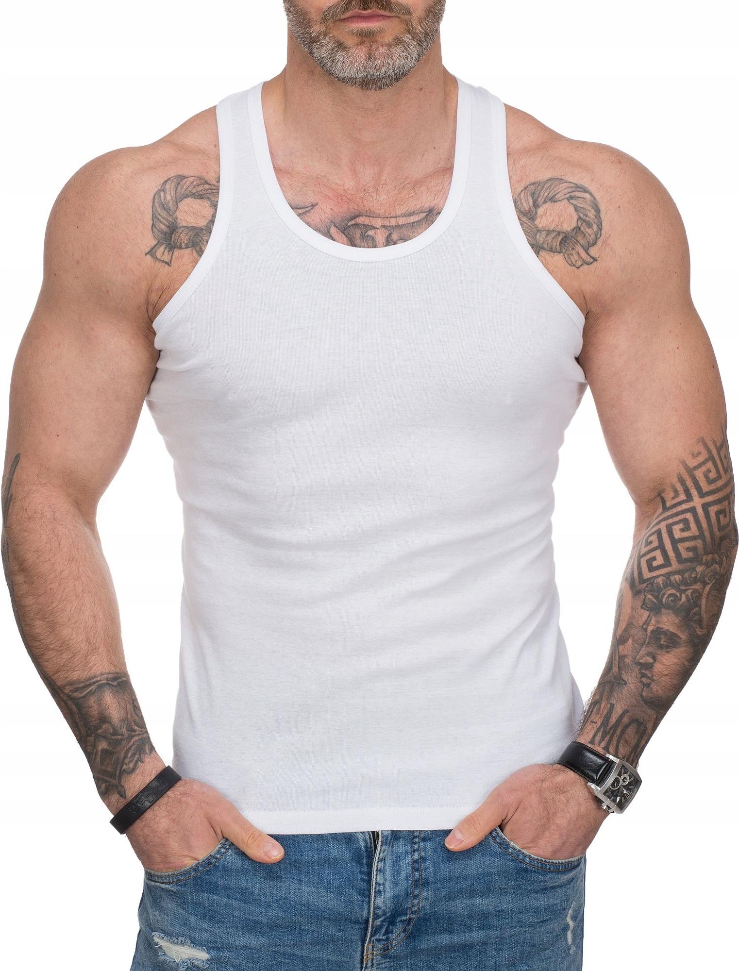 NB001 roz. L Bokserka Tank Top Bezszwowa Gładka - Ceny i opinie - Ceneo.pl