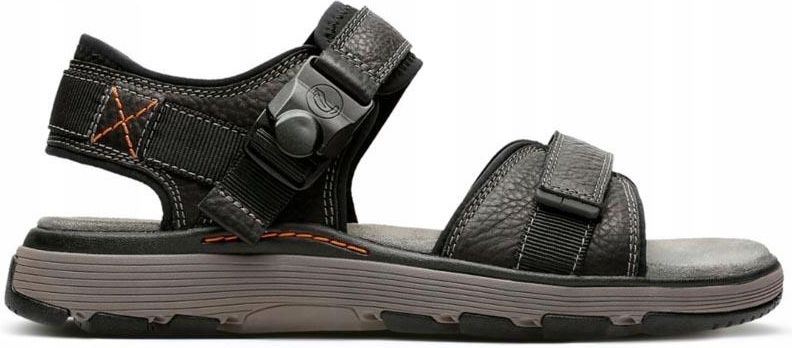 Sandały Clarks Un Trek Part czarne skórzane 41 - Ceny i opinie - Ceneo.pl