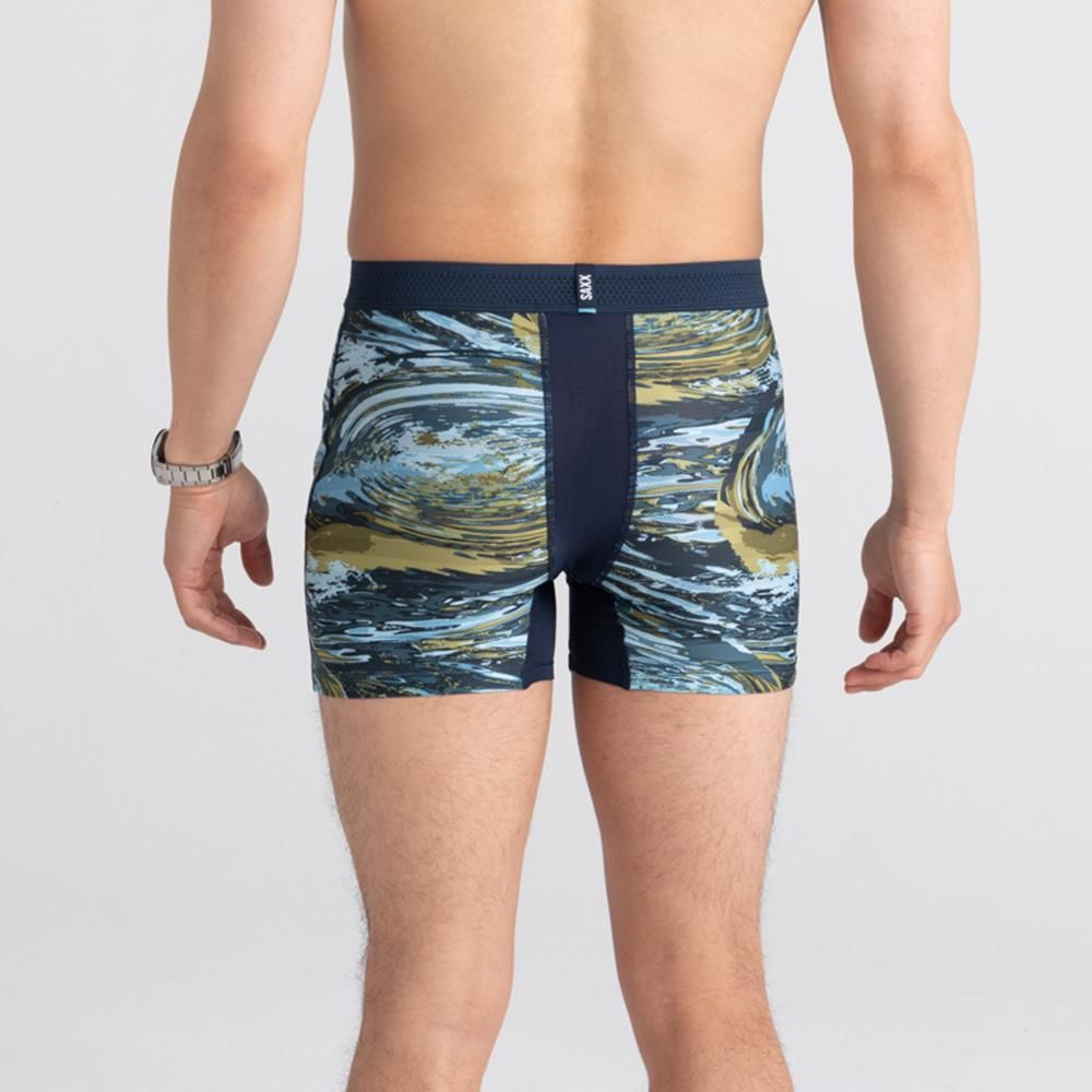 Bokserki Męskie SAXX Hot Shot Fale Water Camo - Ceny i opinie - Ceneo.pl