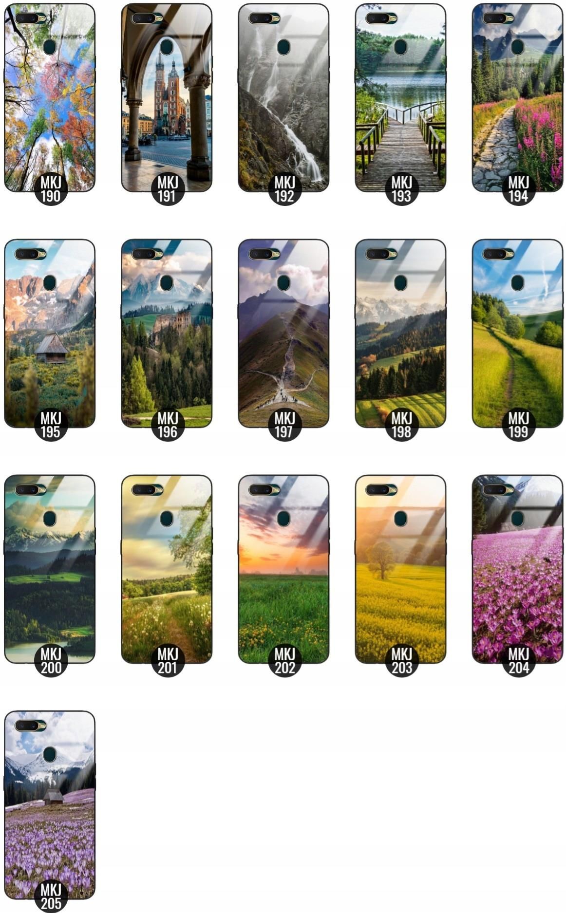 Etui Glass do Oppo A7 Case Piękne Krajobrazy Wzory - Etui na telefon ...