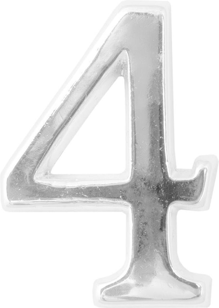 Obi Sartpol Cyfra 4 Samoprzylepna 5Cm Chrom - Opinie i atrakcyjne ceny ...