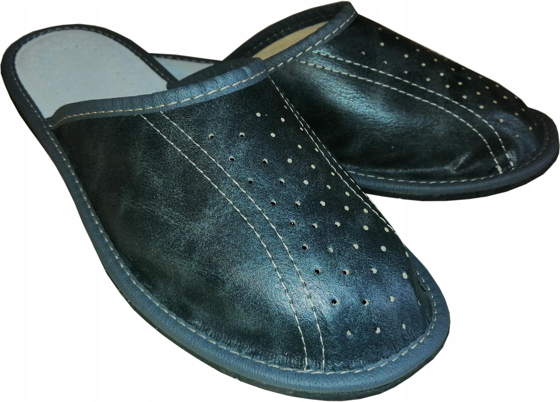 Cichobiegi męskie skórzane, kapcie dla Panów - Ceny i opinie - Ceneo.pl