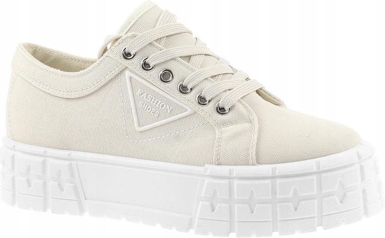 Beżowe trampki platforma sportowe ZY201-8 r.40 - Ceny i opinie - Ceneo.pl