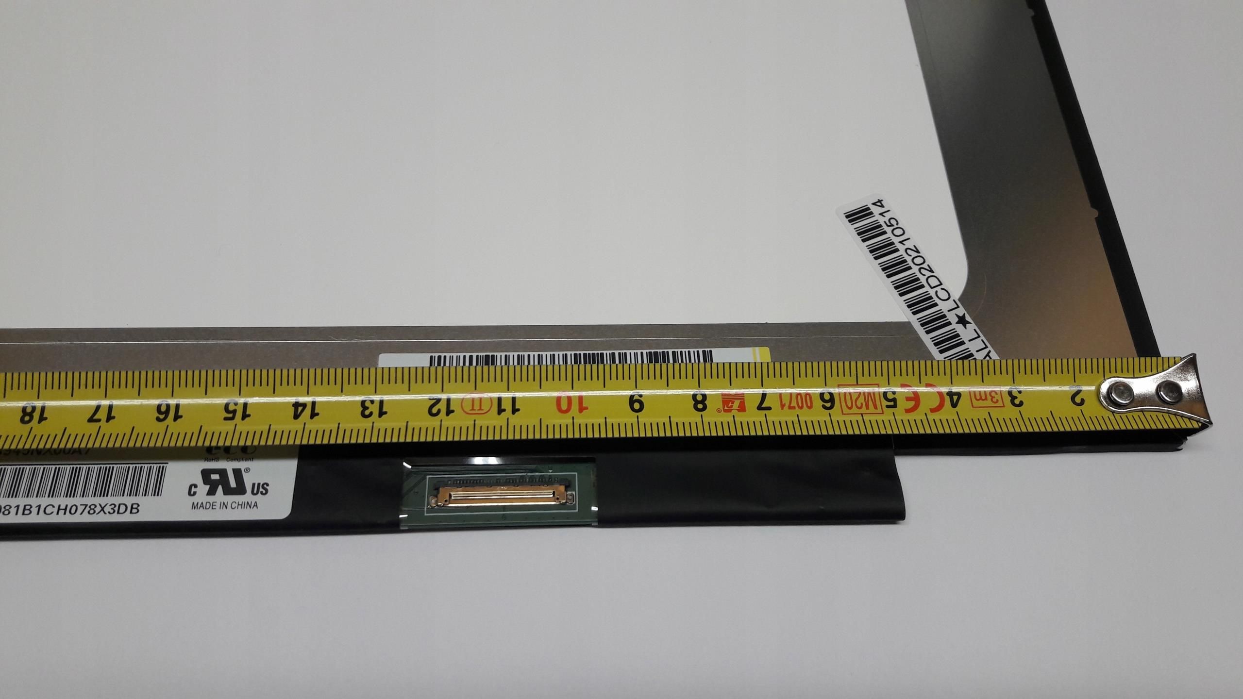 Podzespoły do laptopa INNY LM140LF2L WYMIEŃ NA MATRYCĘ Z PALETĄ BARW 72 ...