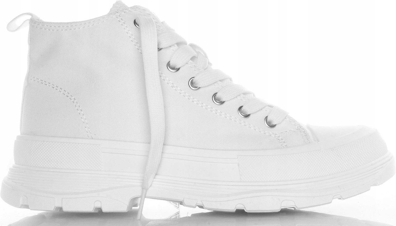 5690 Białe Wysokie Trampki Palladi Platforma 39 - Ceny i opinie - Ceneo.pl