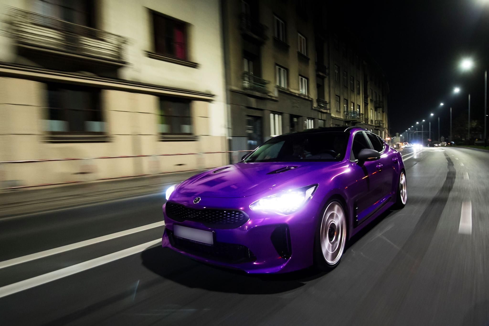 Tuning optyczny 1080 - GP258 , Gloss Plum Explosion , 3M Wrap Film ...