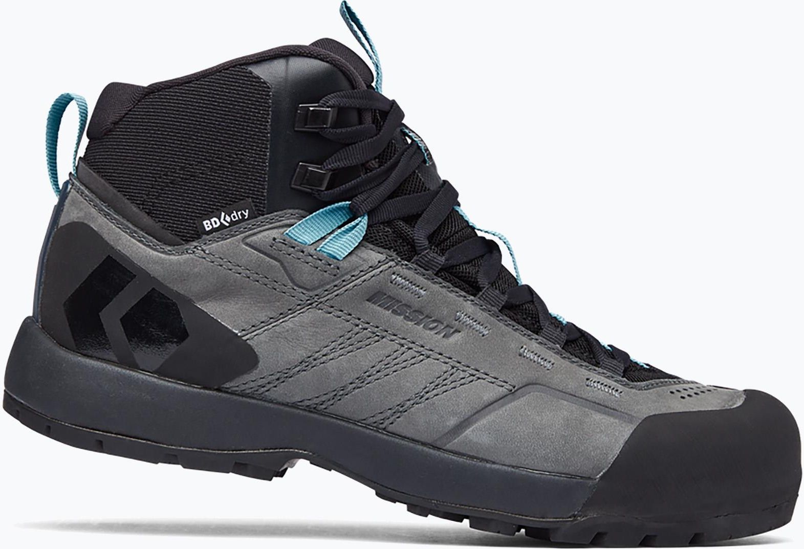 Buty trekkingowe Black Diamond Damskie Mission Lt Mid Wp Aprch Szare ...