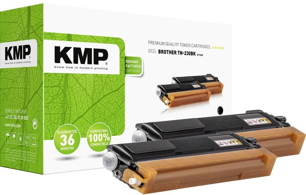 Kmp Toner, 2-pak Zamiennik Brother TN-230BK, TN230BK Czarny 4400 Seiten ...
