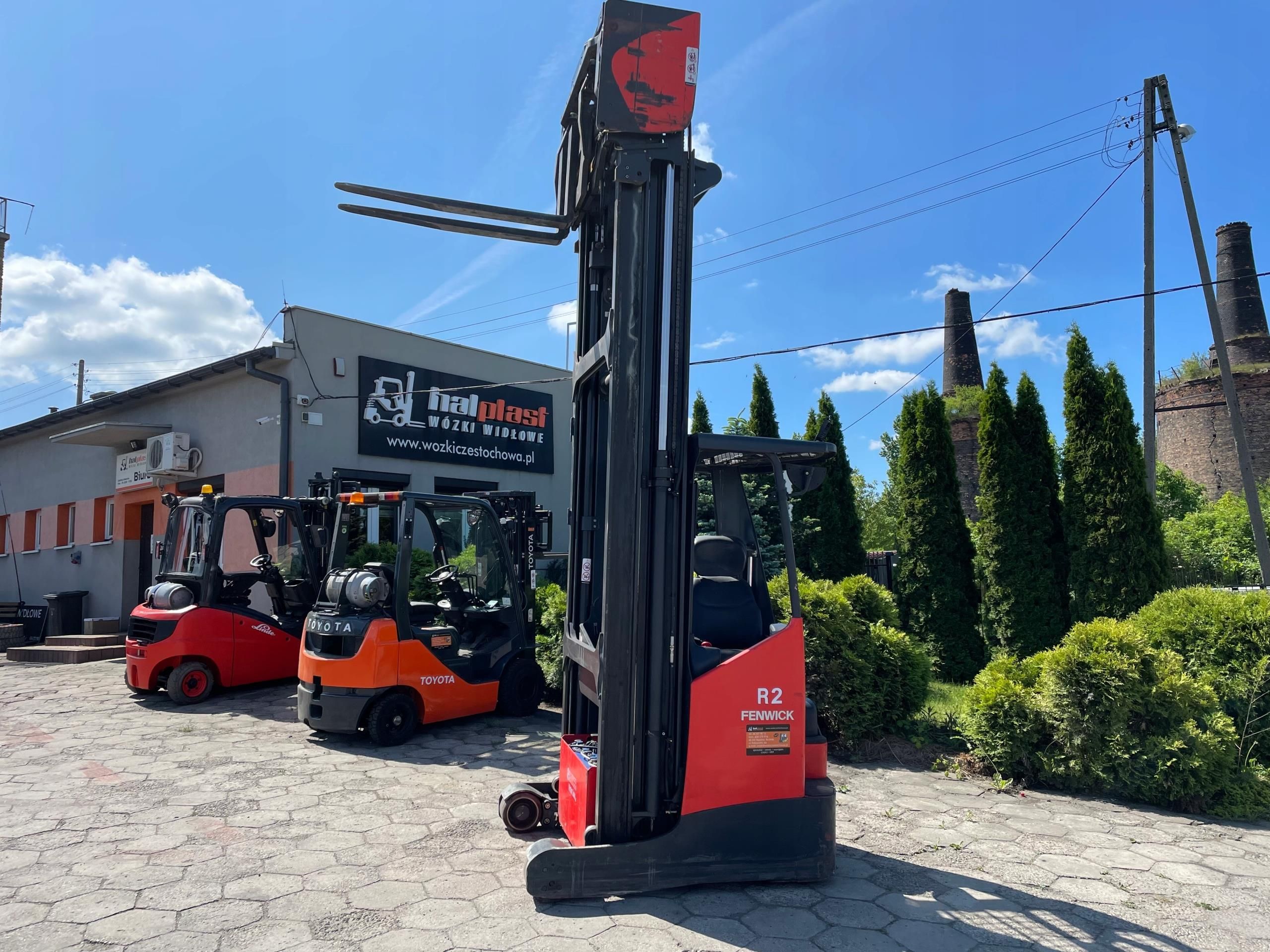 WÓZEK WIDŁOWY LINDE R17X ROK 2017,TRIPLEX 8,85m - Opinie i ceny na Ceneo.pl