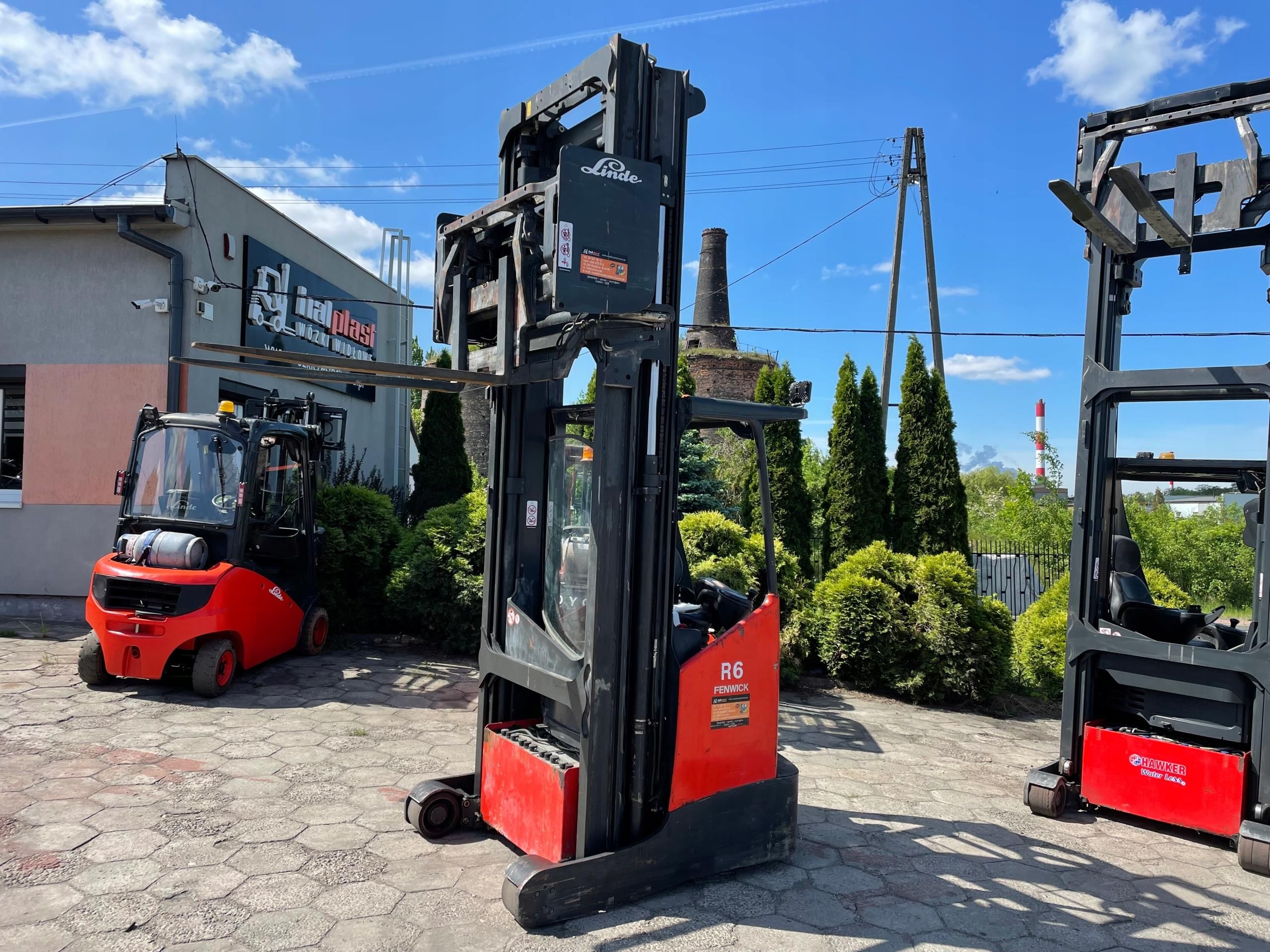 WÓZEK WIDŁOWY LINDE R17X ROK 2013 . triplex 8850mm - Opinie i ceny na ...