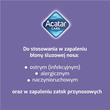 Acatar Care aerozol do nosa 15ml - Opinie i ceny na Ceneo.pl