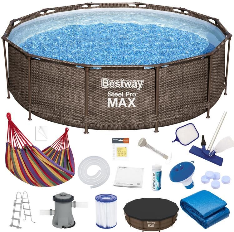 Basen Bestway Stelaż Rattan 366X100Cm 18W1 56709 - Ceny i opinie - Ceneo.pl