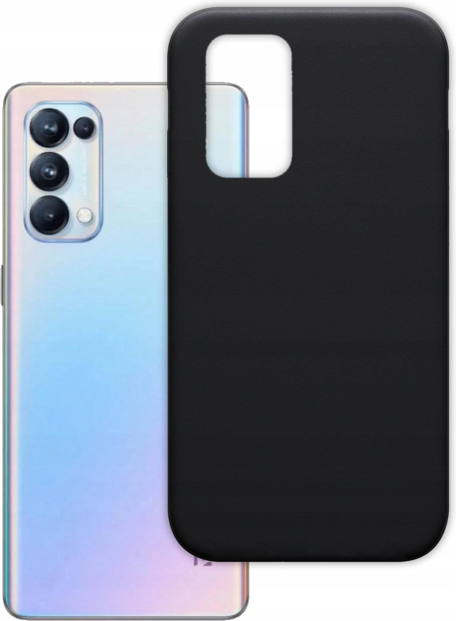 Etui do Oppo Reno 5 5G czarne Matowe slim Case - Etui na telefon, ceny ...