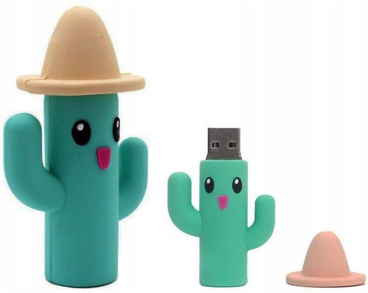 Pendrive PENDRIVE KAKTUS w Kapeluszu FLASH PAMIĘĆ USB 64GB - Opinie i ...