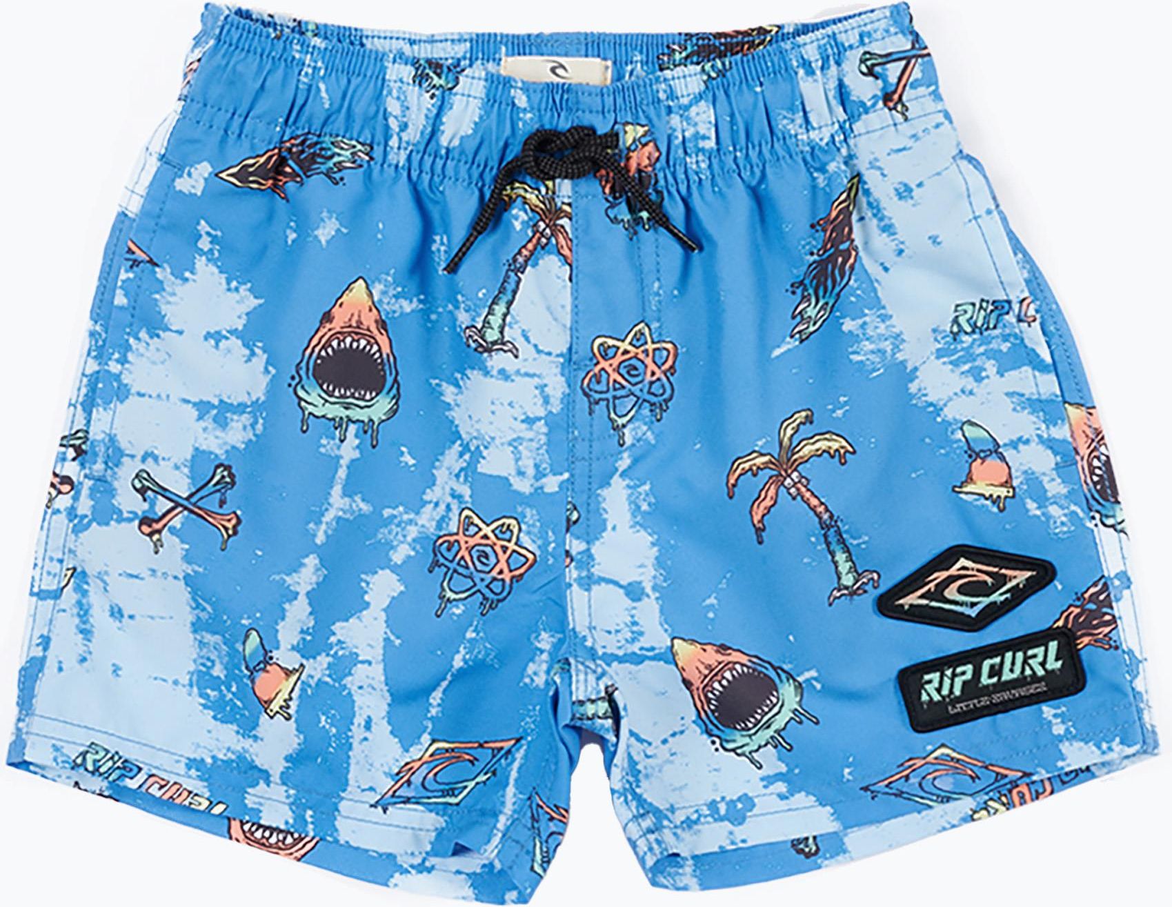 Rip Curl Dziecięce Little Savages Volley-Boy 8000 Niebieskie Oboem9 ...