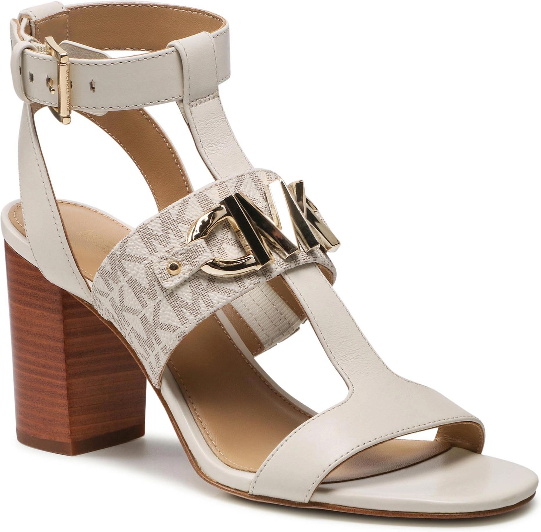 Sandały MICHAEL MICHAEL KORS - Izzy Strap 40S2IZFA4L Vanilla Mlti ...