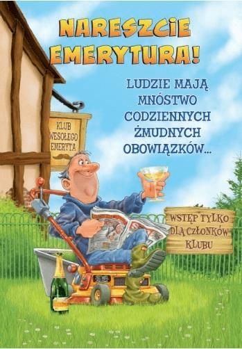 Kartka Emerytura Duża Tdf16 - Ceny i opinie - Ceneo.pl