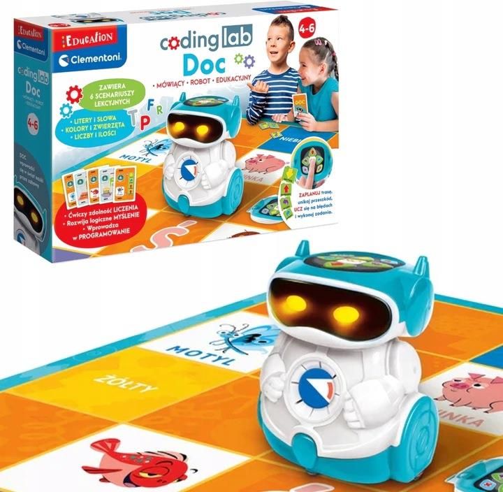 Clementoni Edukacyjny Robot Doc 50730 - Ceny i opinie - Ceneo.pl