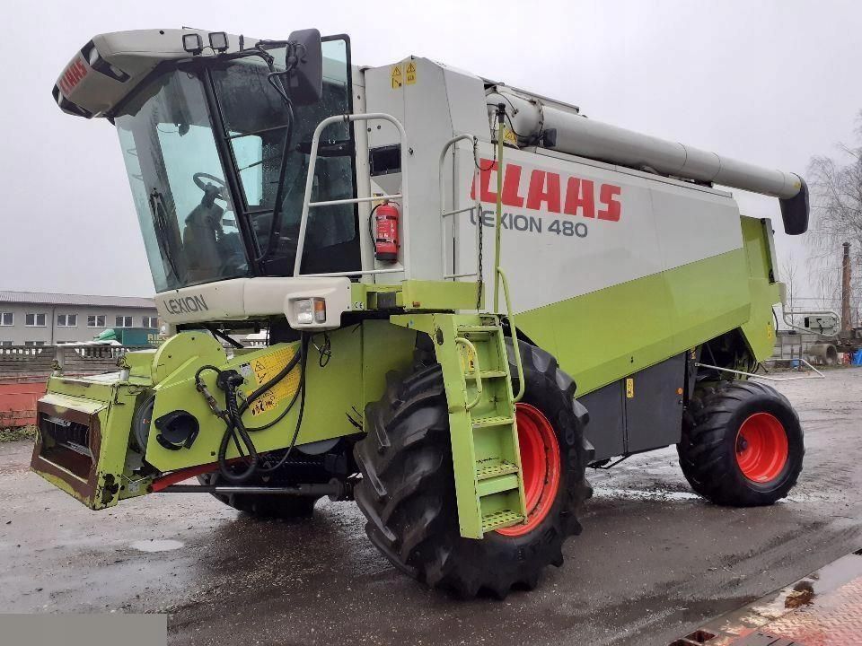Kombajn Claas LEXION 480 2003r heder 7,5m + wózek - Opinie i ceny na ...
