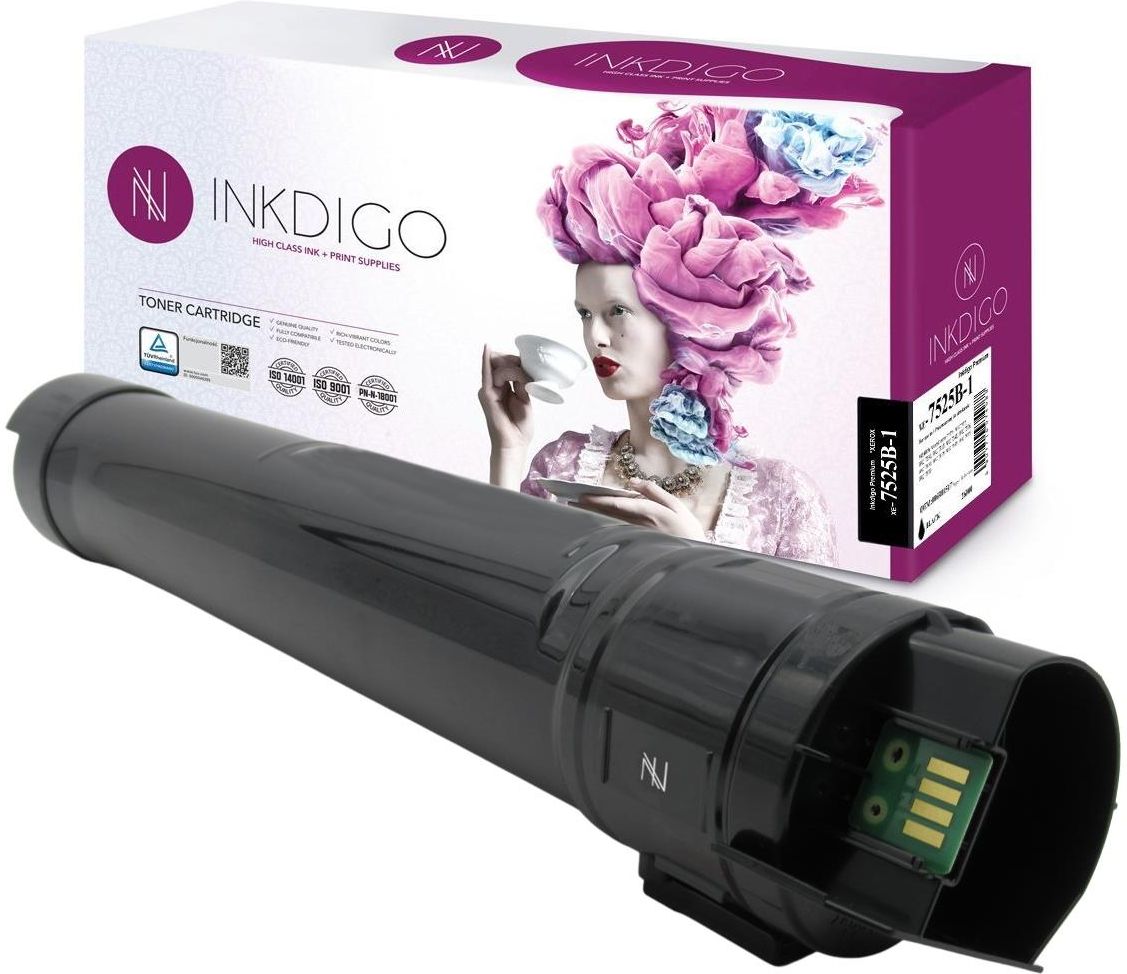 INKDIGO TONER DO XEROX 7525 BLACK 26K 006R01517 ...