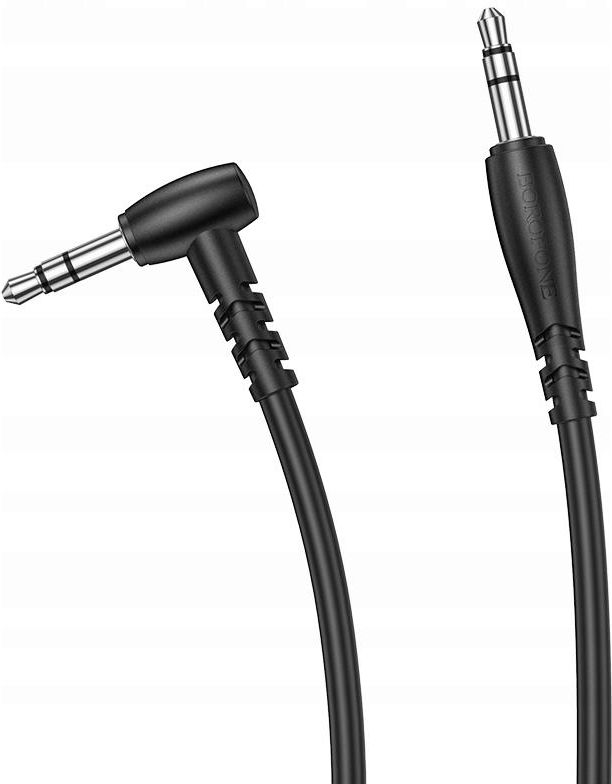 BOROFONE KABEL AUDIO MINI JACK 3,5 MM KĄTOWY CZARNY 2M (BL10) (BL10) - Opinie i ceny na Ceneo.pl