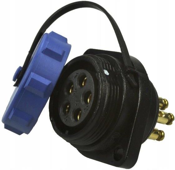 Gniazdo 5 pin IP68 30A 500V Weipu - Opinie i ceny na Ceneo.pl