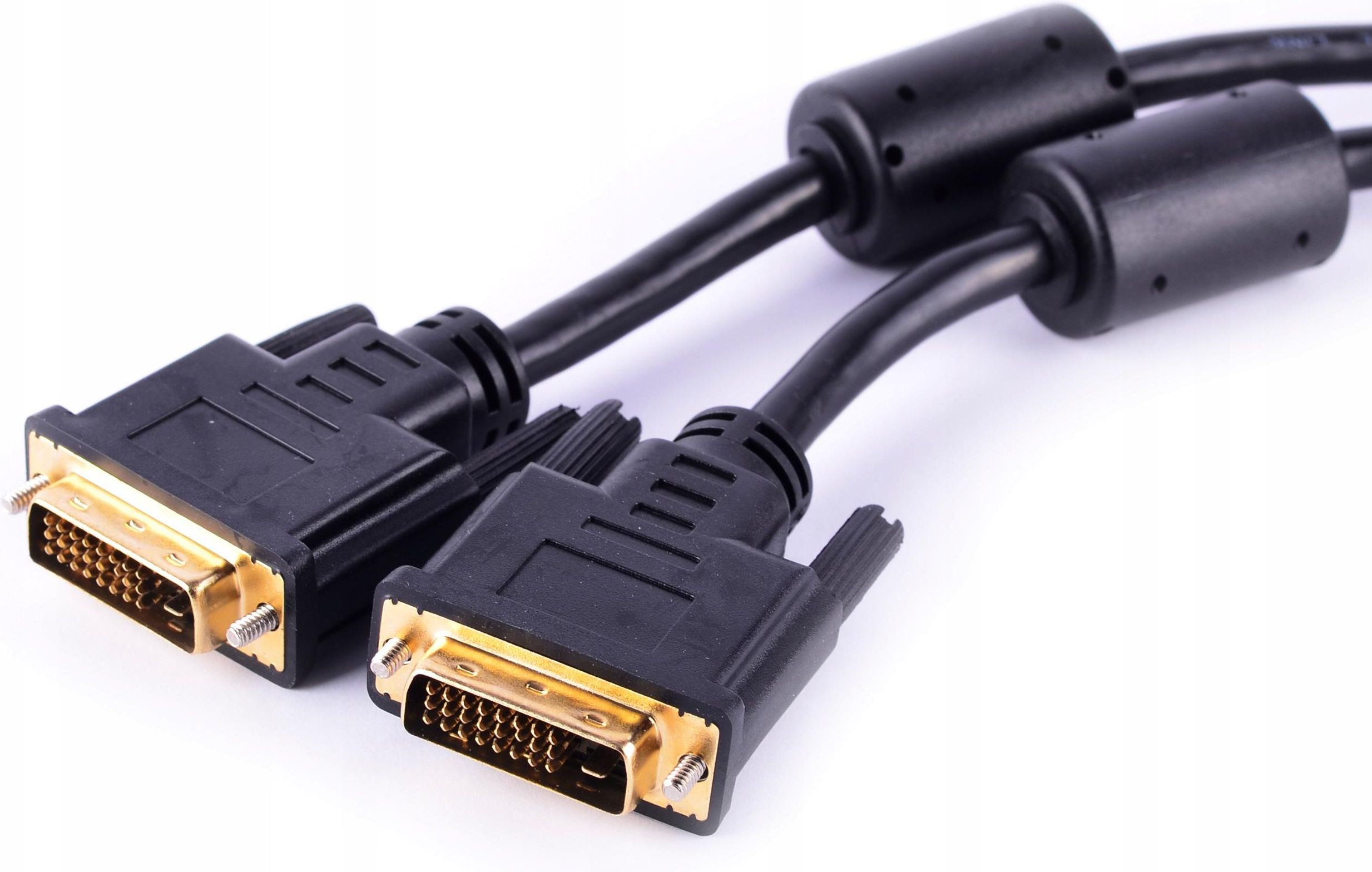 Kabel Przewód Dvi Dvi-D 24+1 Dual Link 1,8M Jlm (C00487) - Opinie i ...