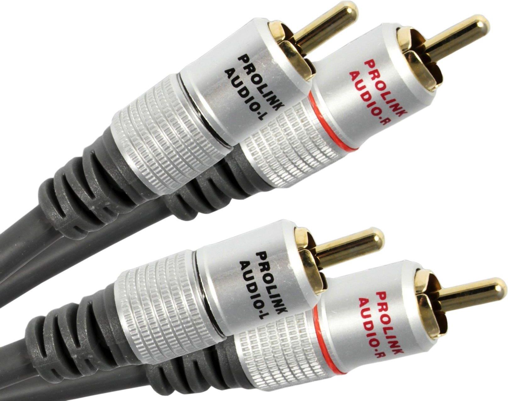 Prolink Kabel 2RCA 2 Rca Cinch Exclusive 10m - Opinie i ceny na Ceneo.pl