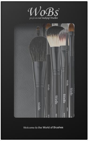 Wobs Zestaw 10 Pędzli W Czarnym Etui Smoky - Opinie i ceny na Ceneo.pl