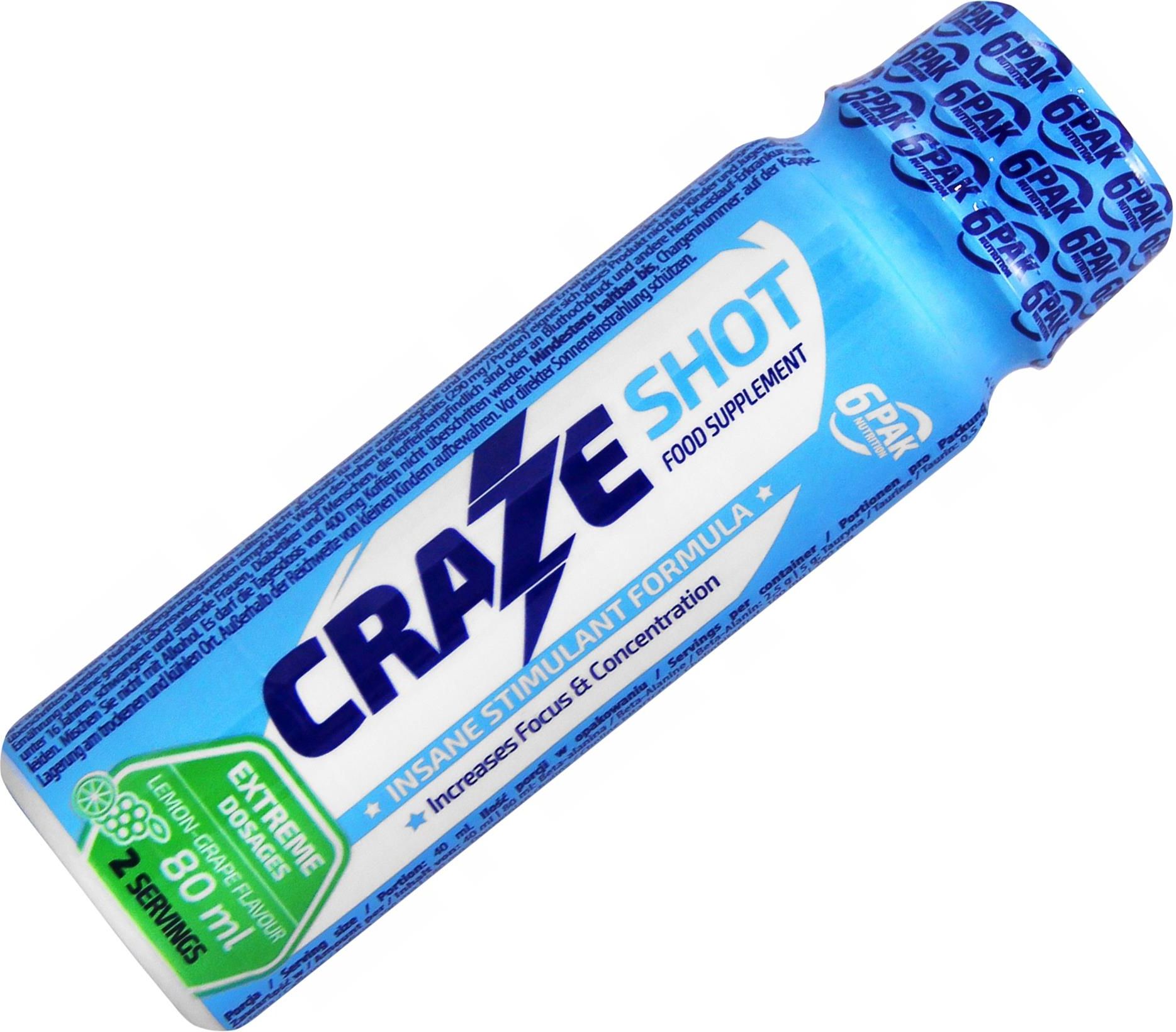 6Pak Nutrition Craze Shot 80Ml - Ceny i opinie - Ceneo.pl