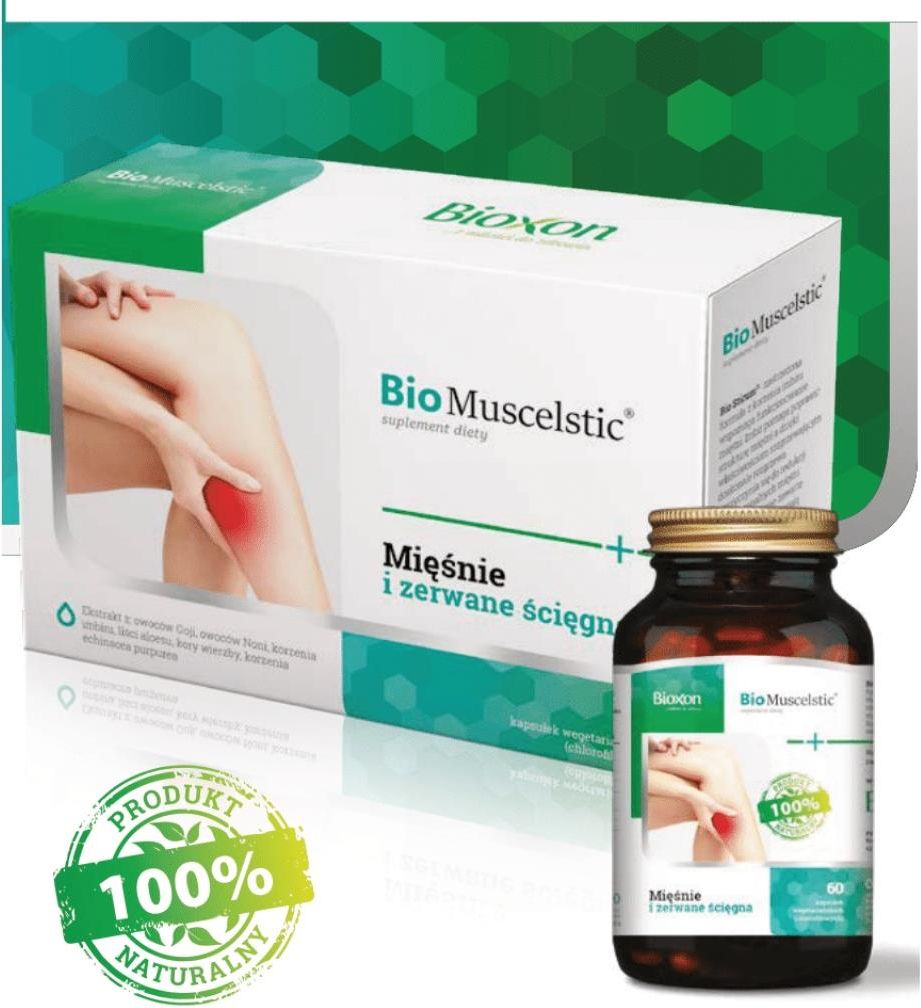 Inny Producent;Bioxon BIO MUSCELSTIC* - Mięśnie i zerwane ścięgna 60 ...