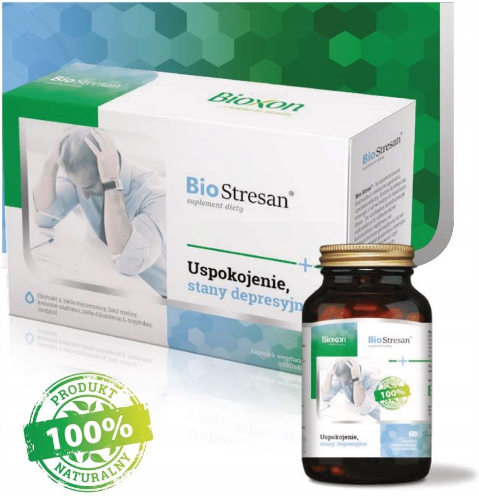 Inny Producent;Bioxon BIO STRESAN - Stany depresyjne i uspokojenie ...