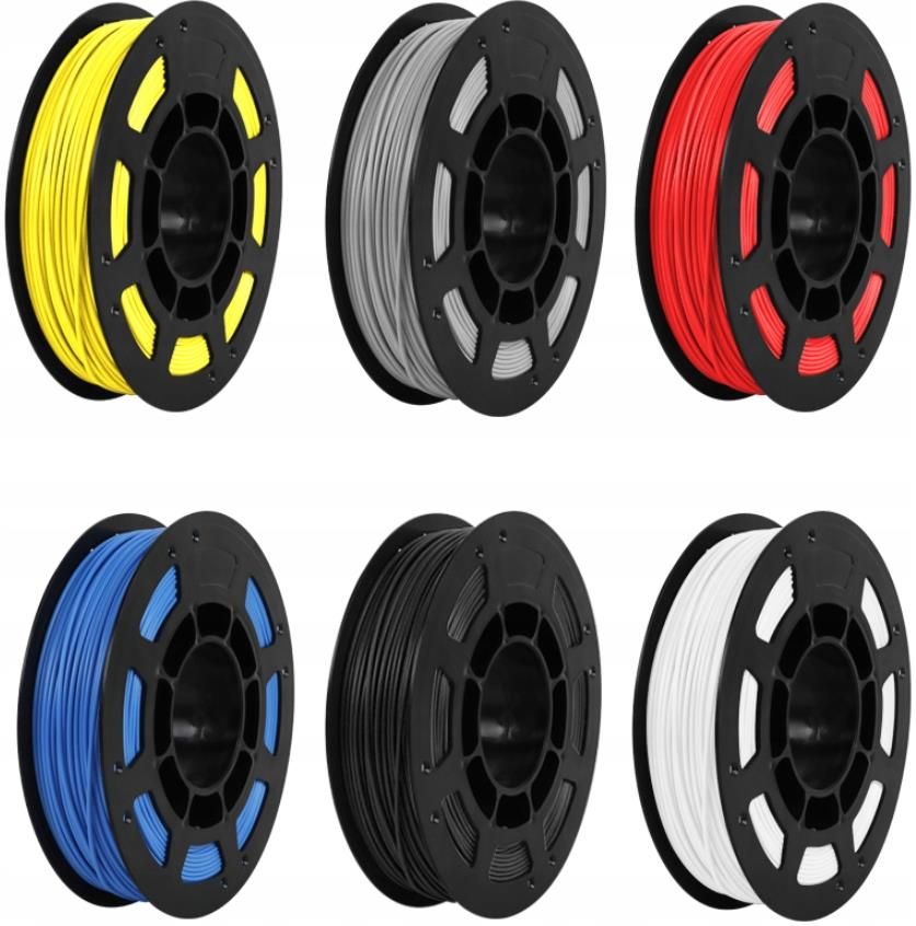 Filament Creality STARTER PACK 6 X 250G FILAMENT 1,5KG PLA (8172389677 ...