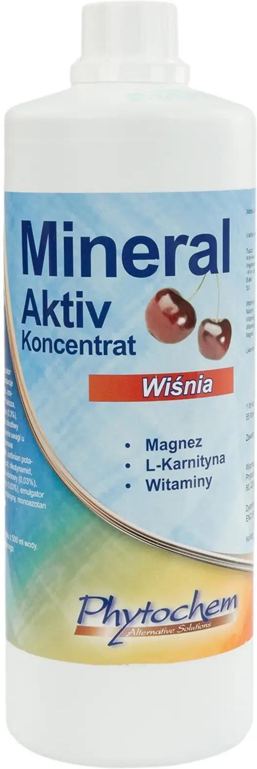 Phytochem Mineral Aktiv Koncentrat Do Wody 1L Wiśnia - Ceny i opinie ...