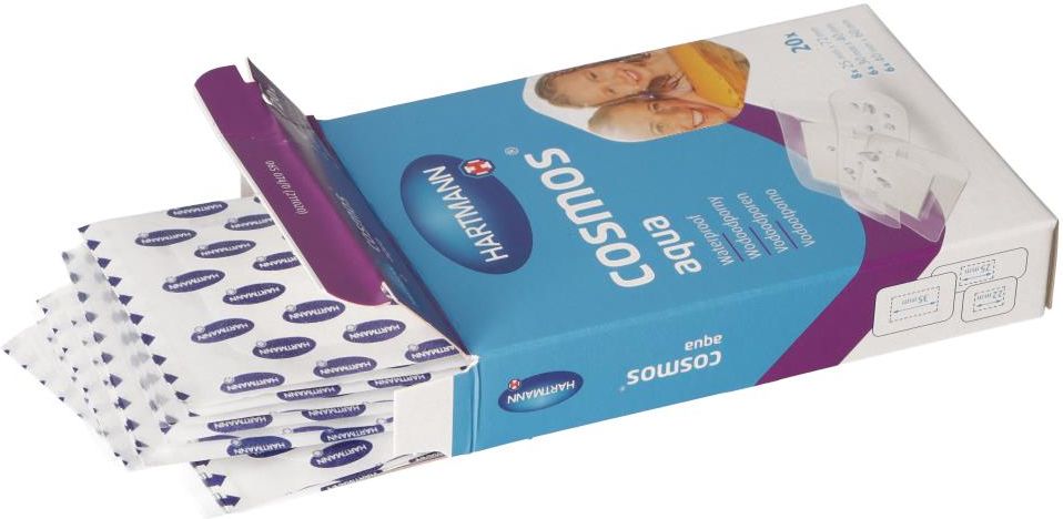 Plaster opatrunkowy Cosmos aqua (Hartmann) - Opinie i ceny na Ceneo.pl