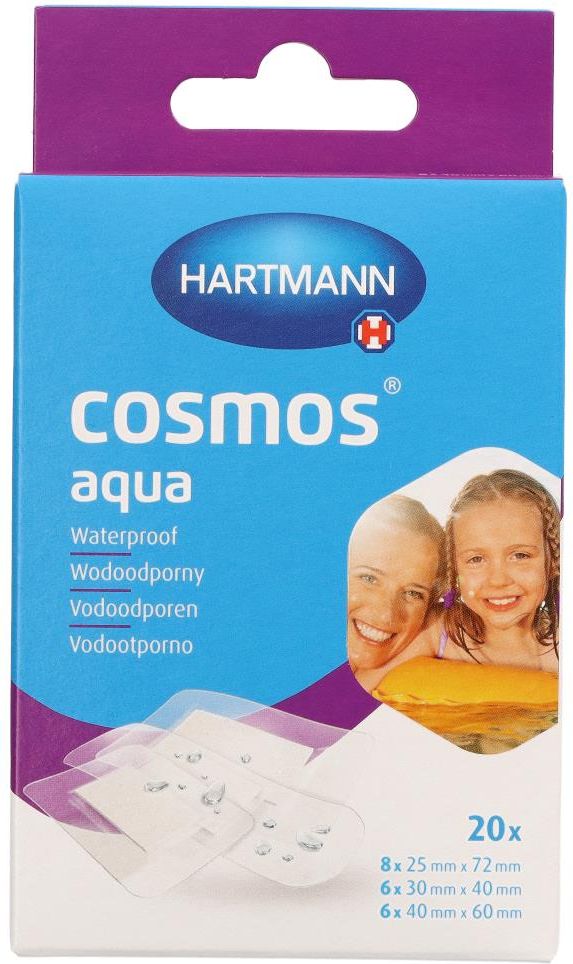 Plaster opatrunkowy Cosmos aqua (Hartmann) - Opinie i ceny na Ceneo.pl