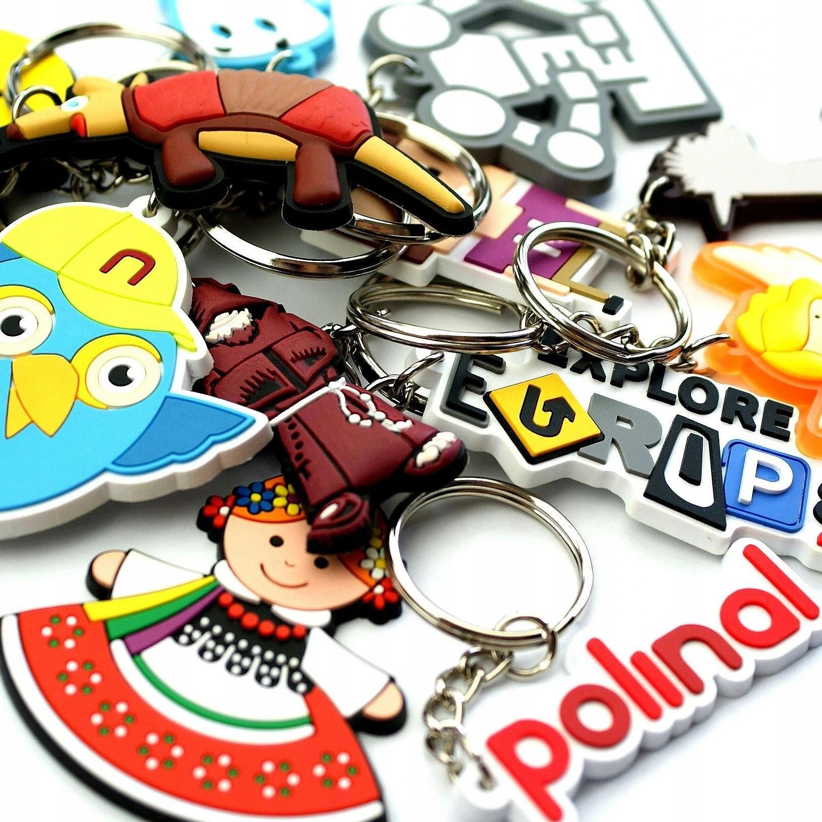 Polinal Breloki Pvc Brelok Reklamowy 500 Sztuk - Ceny i opinie - Ceneo.pl