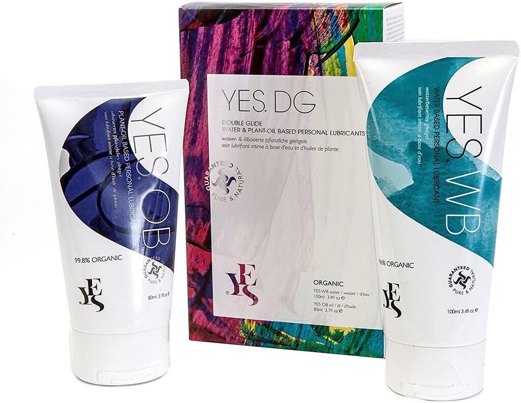 The Yes Company Zestaw Organicznych Lubrykantów Dg Double Glide 180 Ml ...