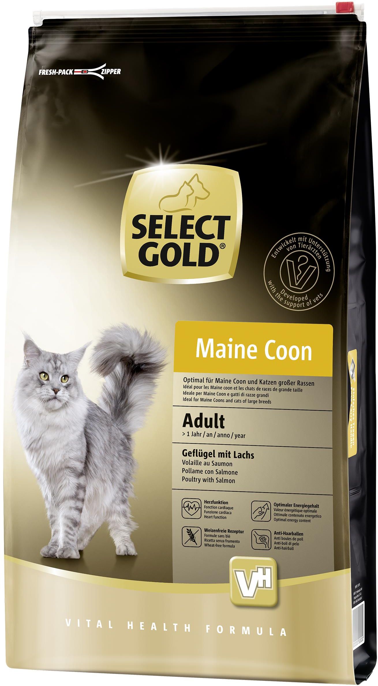 Karma Select Gold Adult Maine Coon Drób Z Łososiem 10Kg - Ceny i opinie ...