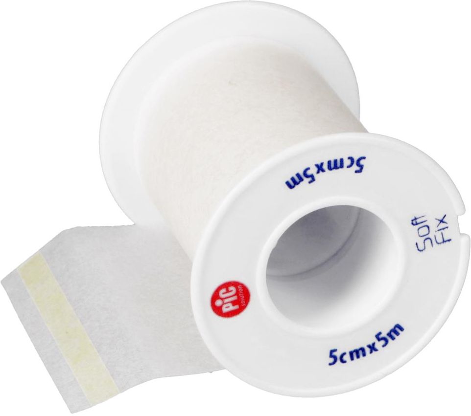 Przylepiec Soft Fix (Pic Solution) 2,5 cm x 5 m - Opinie i ceny na Ceneo.pl