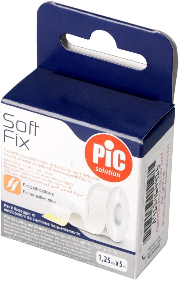 Przylepiec Soft Fix (Pic Solution) 2,5 cm x 5 m - Opinie i ceny na Ceneo.pl