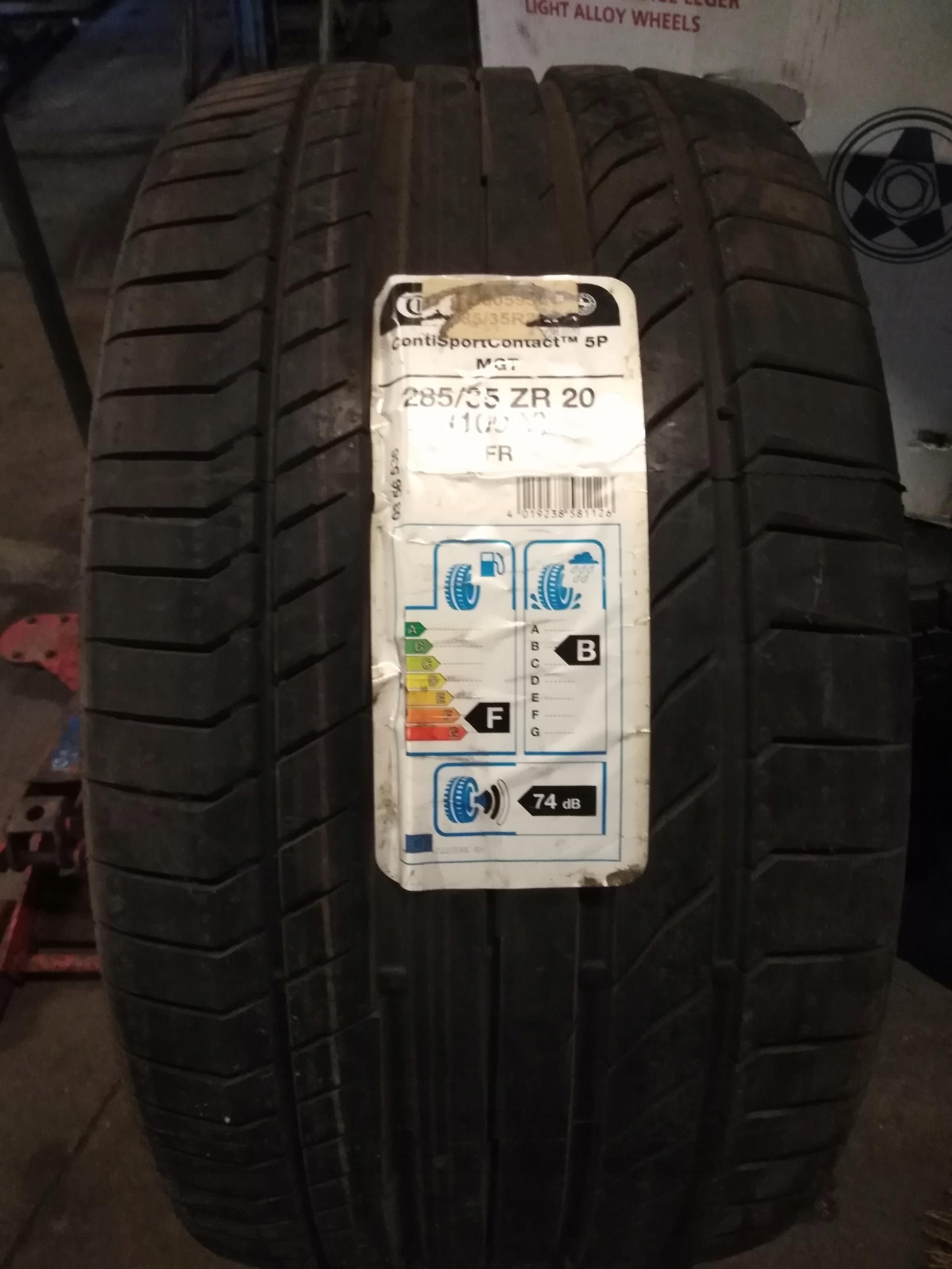 Opony letnie Continental Contisportcontact5 285/35Zr20 100Y - Opinie i ...